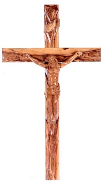 Large Carved Catholic Wall Crucifix | 3 Large Crucifixes @ $339 Each